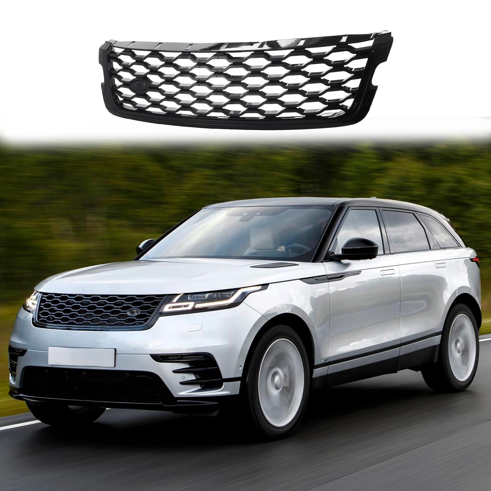 BUFEETERS Front Bumper Upper Grille Fit For 2018 2019 2020 2021 2022 2 ...